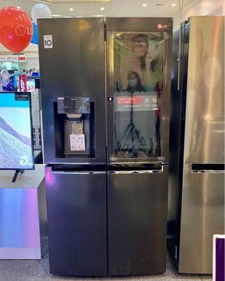 LG INSTAVIEW SIDE BY SIDE INVERTER REF, TV & Home Appliances, Kitchen ...