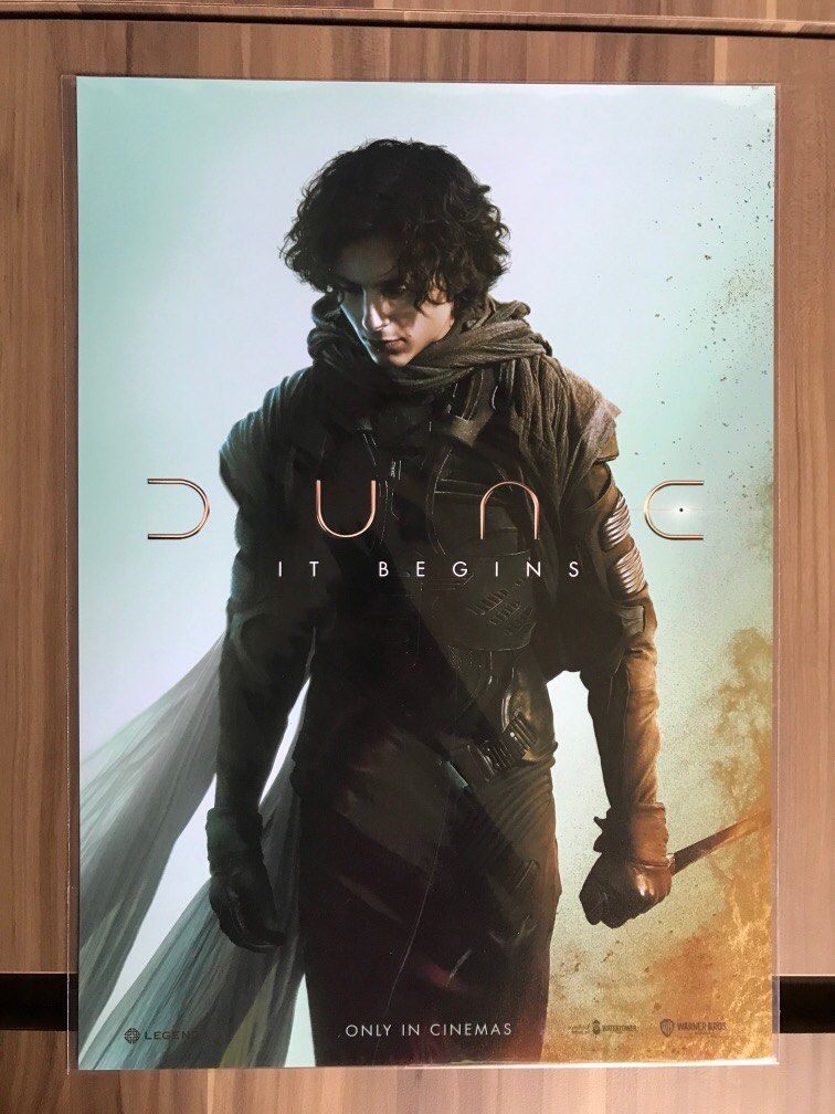 Limited edition Dune A3 poster, Hobbies & Toys, Memorabilia ...