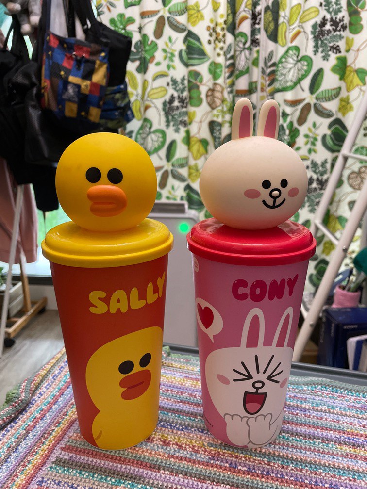 LINE Sally , Cony tumbler, Furniture & Home Living, Kitchenware & Tableware, Water Bottles ...