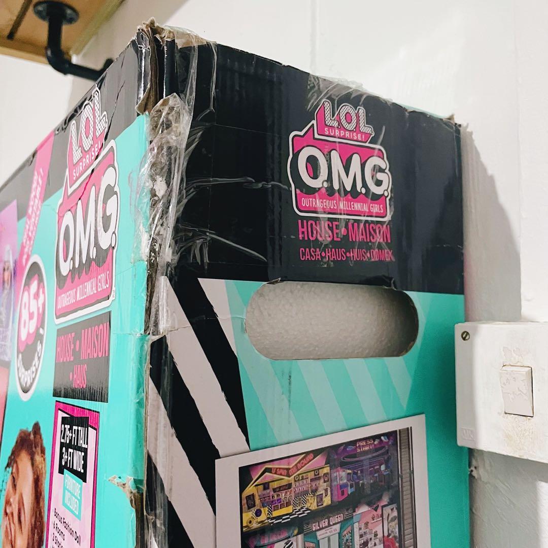 LOL OMG Barbie Wooden Doll House, Hobbies & Toys, Toys & Games on Carousell