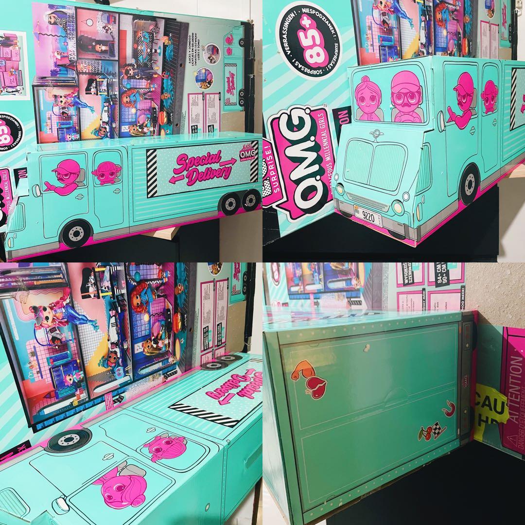 LOL OMG Barbie Wooden Doll House, Hobbies & Toys, Toys & Games on Carousell