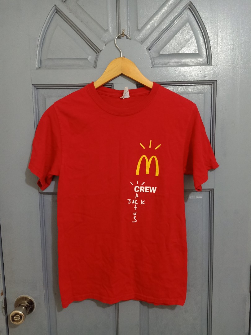 MACDO X TRAVIS SCOTT, Men's Fashion, Tops & Sets, Tshirts & Polo Shirts ...