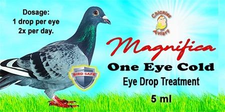 Magnifica One Eye Cold Treatment for Birds and Pigeons, Pet Supplies ...