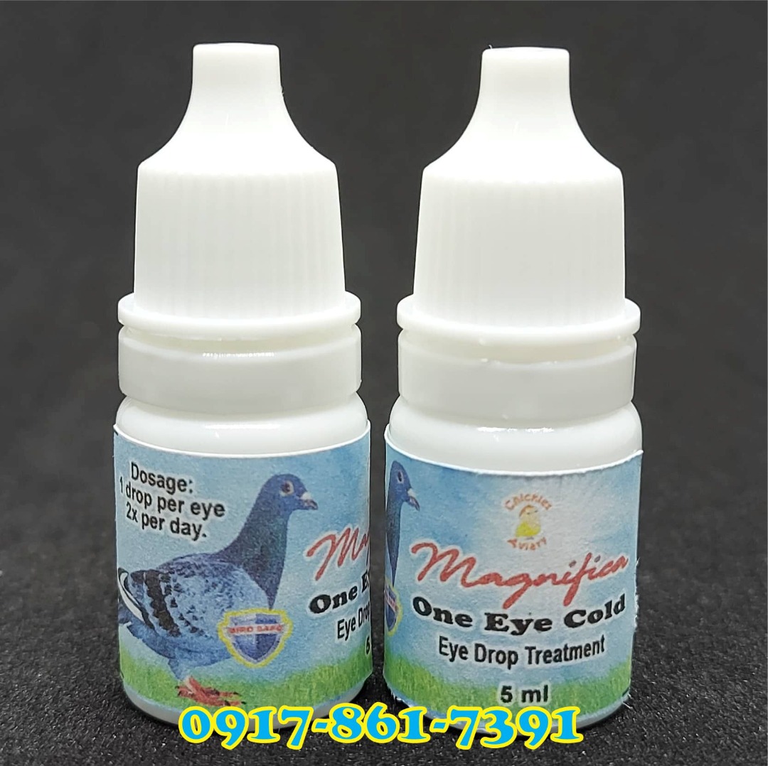 Magnifica One Eye Cold Treatment for Birds and Pigeons, Pet Supplies ...
