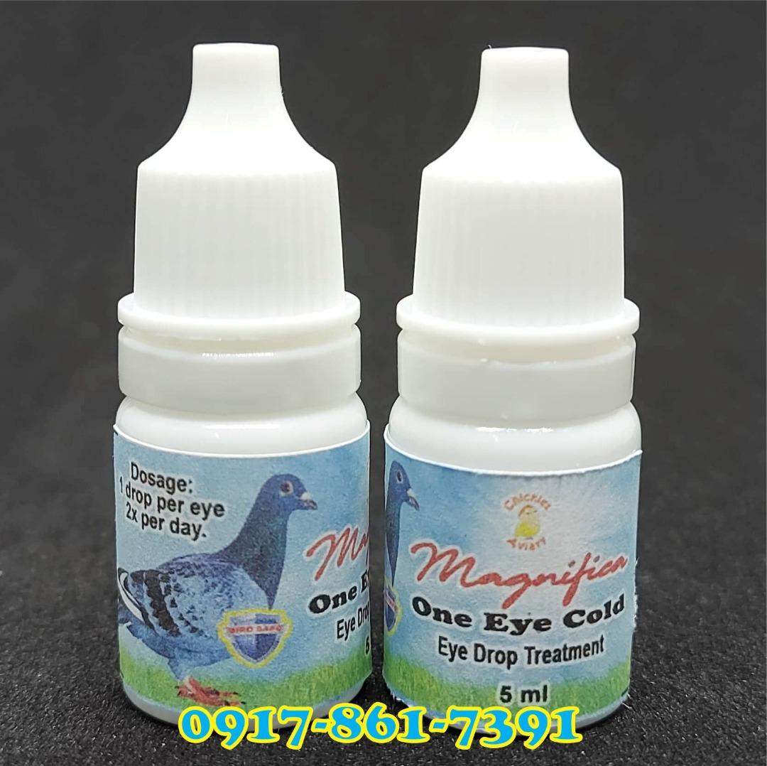 Magnifica One Eye Cold Treatment for Birds and Pigeons, Pet Supplies ...