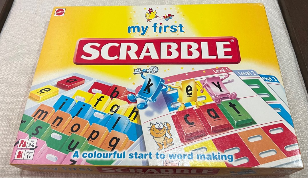 Mattel - My First SCRABBLE, Babies & Kids, Infant Playtime on Carousell
