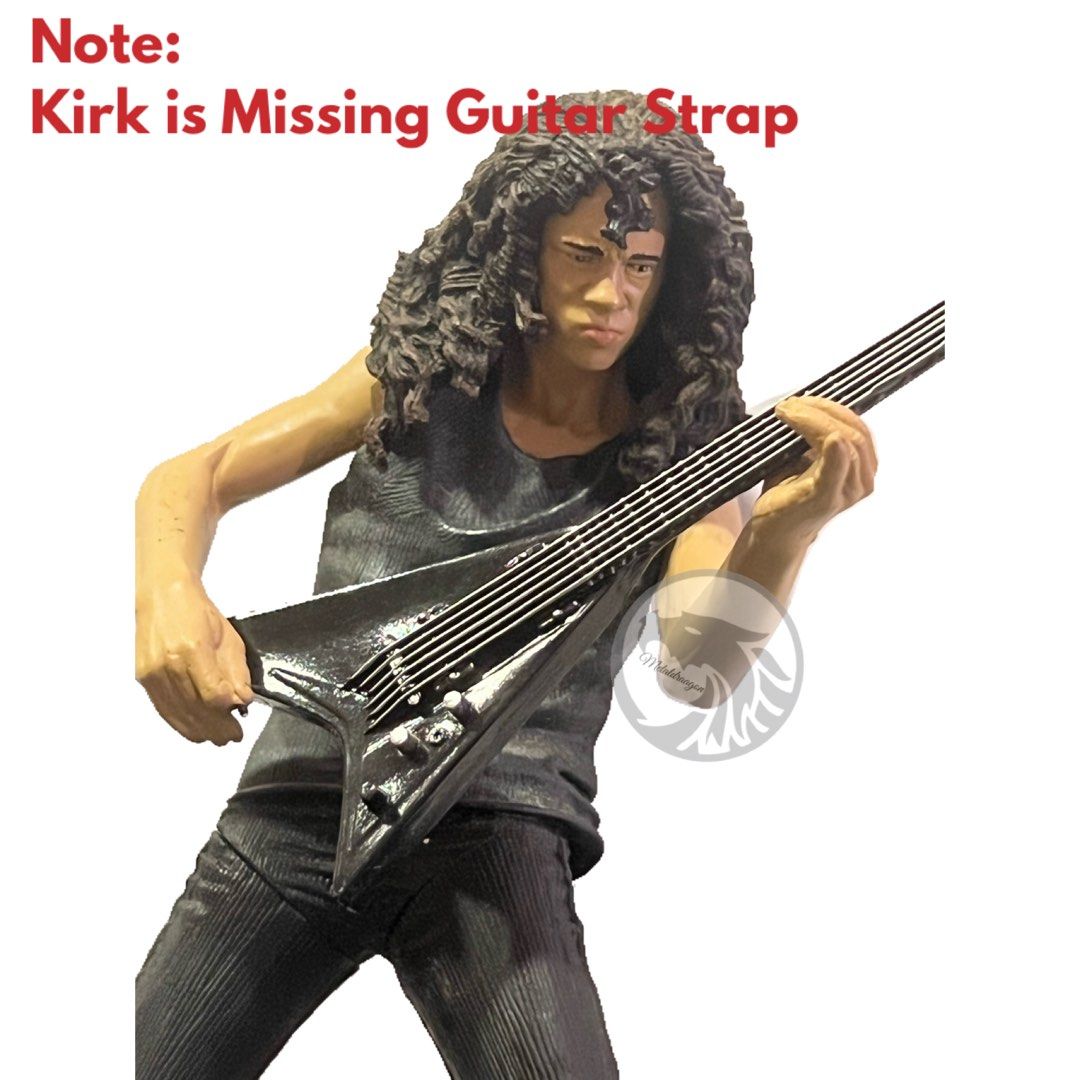 McFarlane Metallica Heavy Metal ROCK Band Figures | Kirk Hammett ...