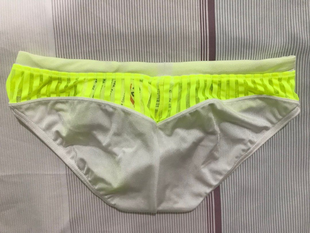 Mens semi-mesh swim brief, Men's Fashion, Bottoms, Swim Trunks & Board ...