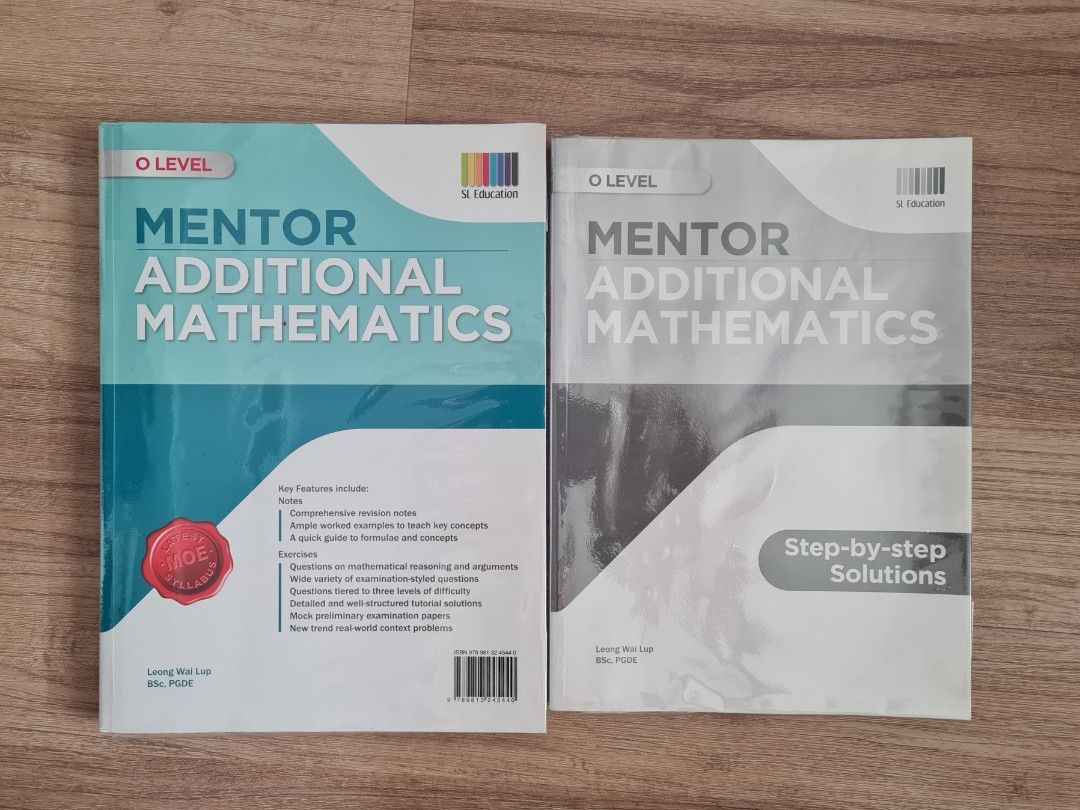 Mentor Additonal Mathematics O Level, Hobbies & Toys, Books & Magazines ...