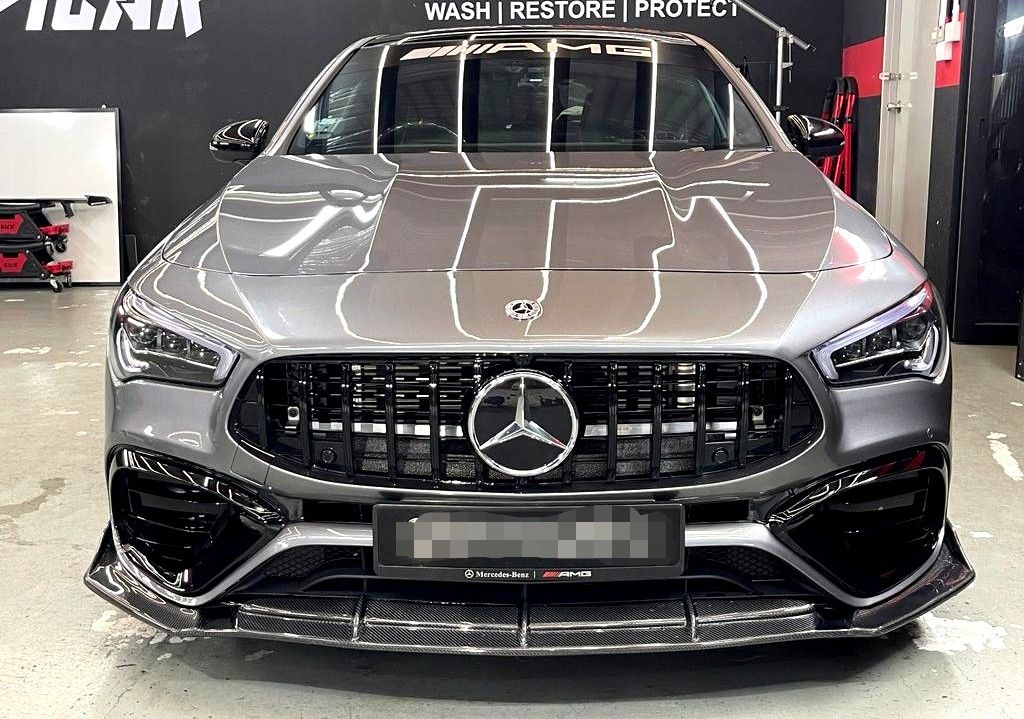 Mercedes Benz Merc CLA Class CLA45S AMG Front Bumper Rear Diffuser ...