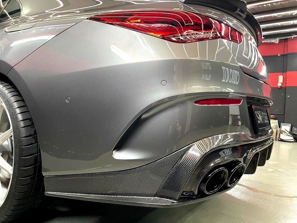 Mercedes Benz Merc CLA Class CLA45S AMG Front Bumper Rear Diffuser ...