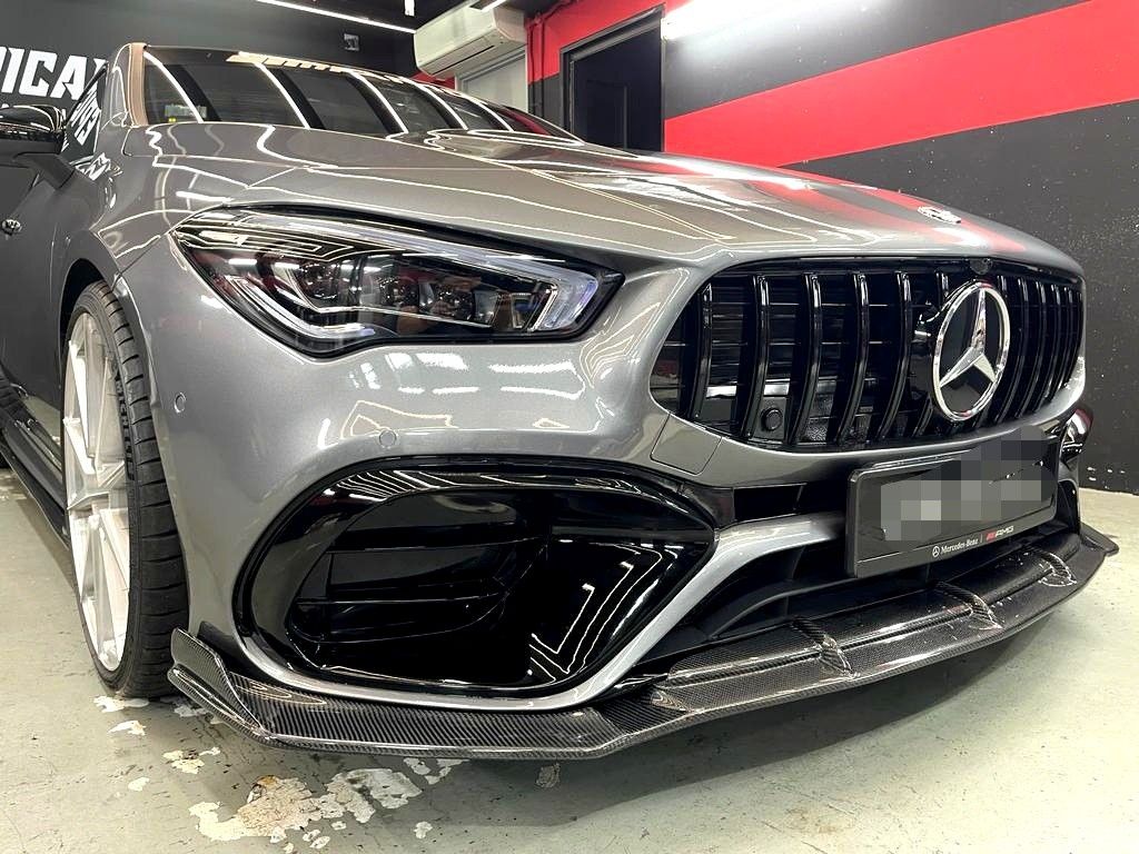 Mercedes Benz Merc CLA Class CLA45S AMG Front Bumper Rear Diffuser ...
