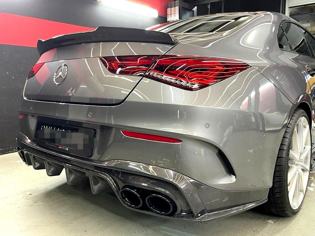 Mercedes Benz Merc CLA Class CLA45S AMG Front Bumper Rear Diffuser ...