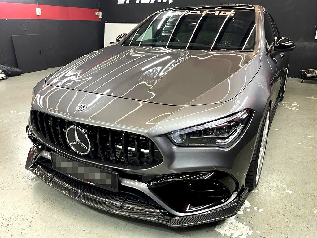 Mercedes Benz Merc CLA Class CLA45S AMG Front Bumper Rear Diffuser ...