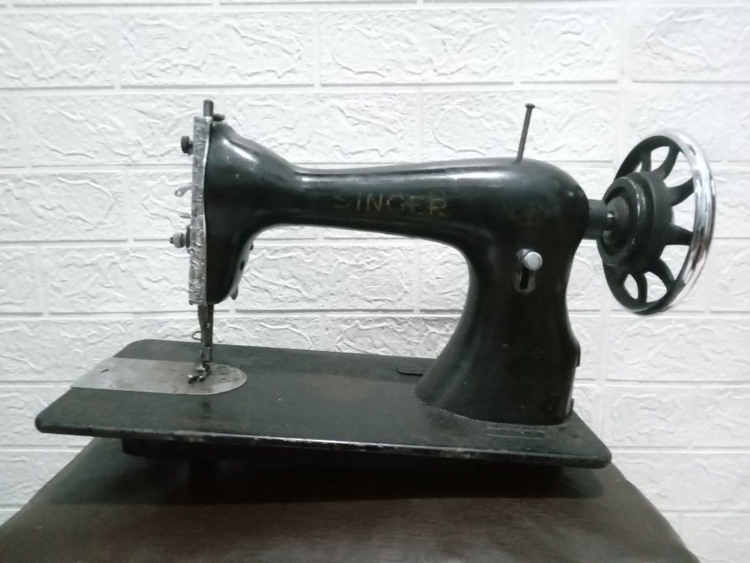 Mesin jahit kuno antik SINGER U S.A koleksi jadul dekorasi vintage ...