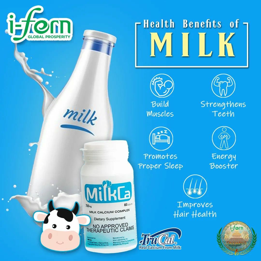 MILKCA by IFERN, Health & Nutrition, Health Supplements, Vitamins ...