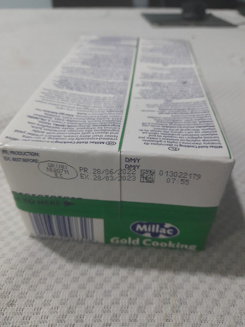 Millac Gold Cooking Cream, Food & Drinks, Chilled & Frozen Food on ...