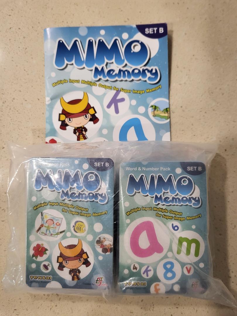 Mimo word& number pack Set B, Hobbies & Toys, Toys & Games on Carousell