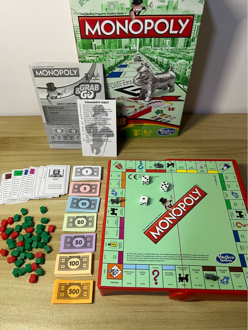 Mini Monopoly Set, Hobbies & Toys, Toys & Games on Carousell