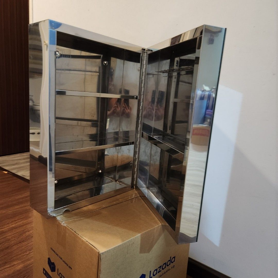 Mirror carbinet, Furniture & Home Living, Bathroom & Kitchen Fixtures ...