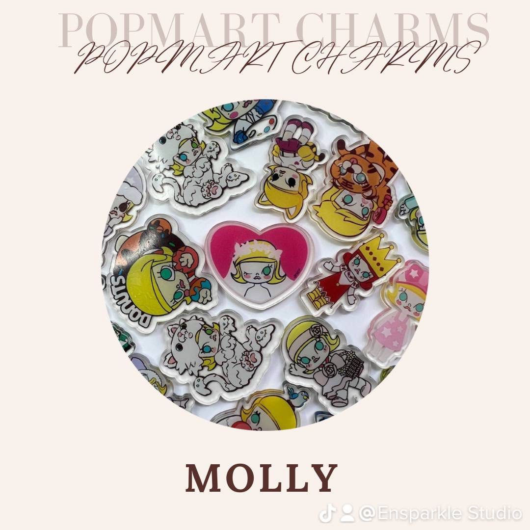 Molly Popmart Charm, Hobbies & Toys, Stationery & Craft, Craft Supplies ...