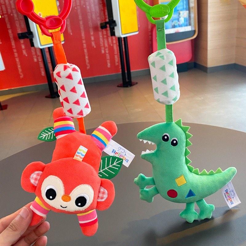 Monkey rattle hang toy, Babies & Kids, Infant Playtime on Carousell