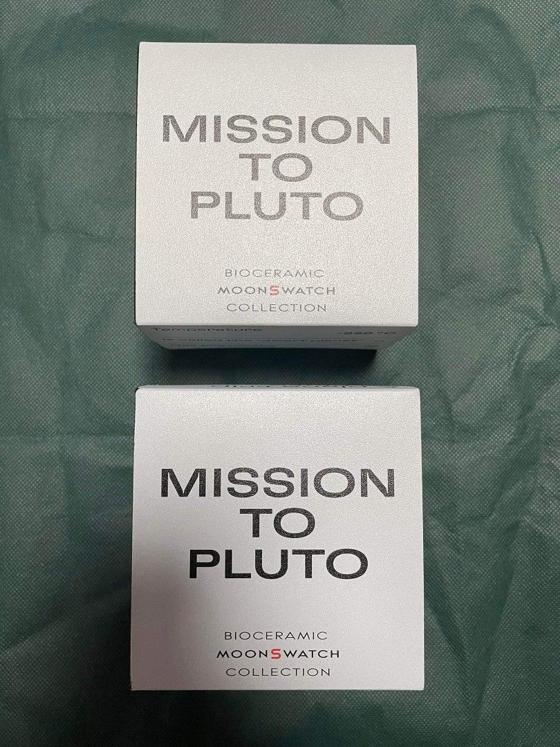 Moonswatch Pluto, Luxury, Watches on Carousell
