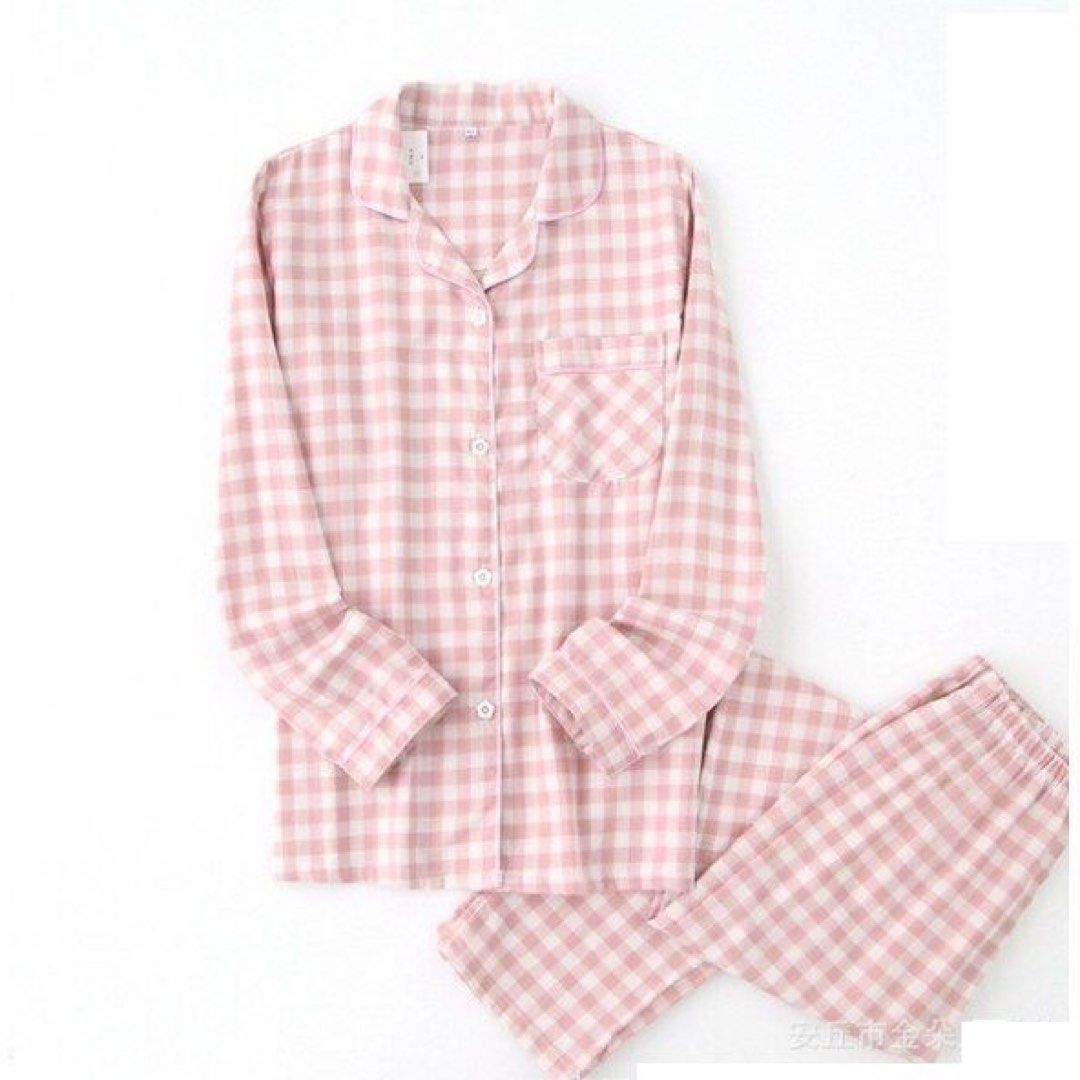 Muji pajama, Women's Fashion, New Undergarments & Loungewear on Carousell