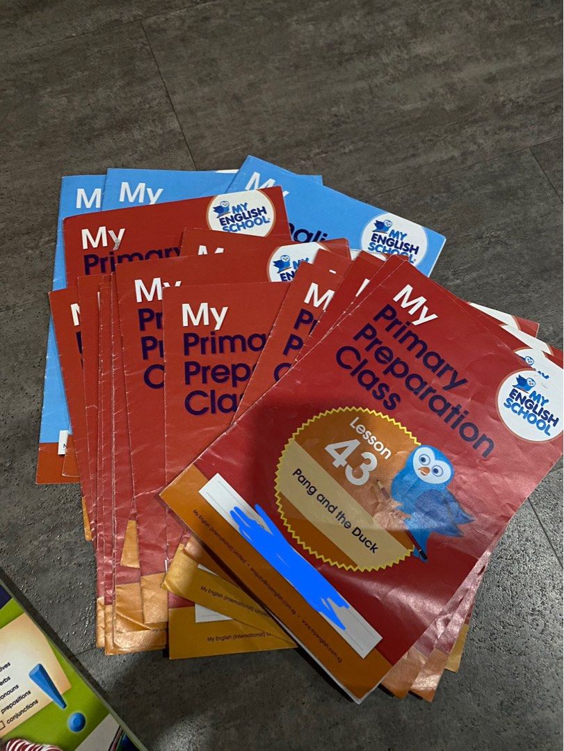 My English school Book 1-7, Hobbies & Toys, Books & Magazines ...