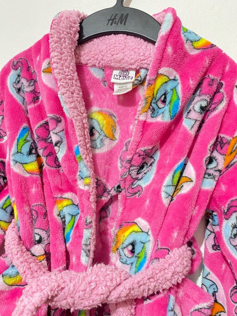 My Little Pony Movie Bathrobe for 3T, Babies & Kids, Babies & Kids ...
