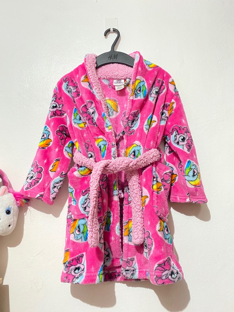 My Little Pony Movie Bathrobe for 3T, Babies & Kids, Babies & Kids ...