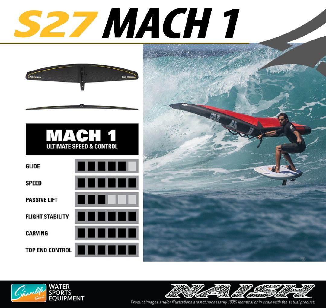 Naish MACH 1 Foil Front Wing, 運動產品, 運動與體育, 運動與體育 - 水上活動 - Carousell