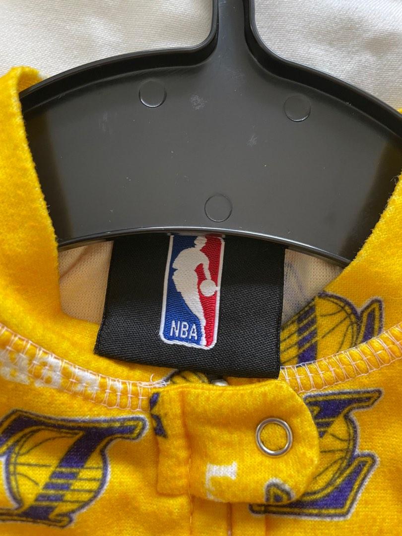 NBA Lakers Frogsuit Onesie Pajama, Babies & Kids, Babies & Kids Fashion ...