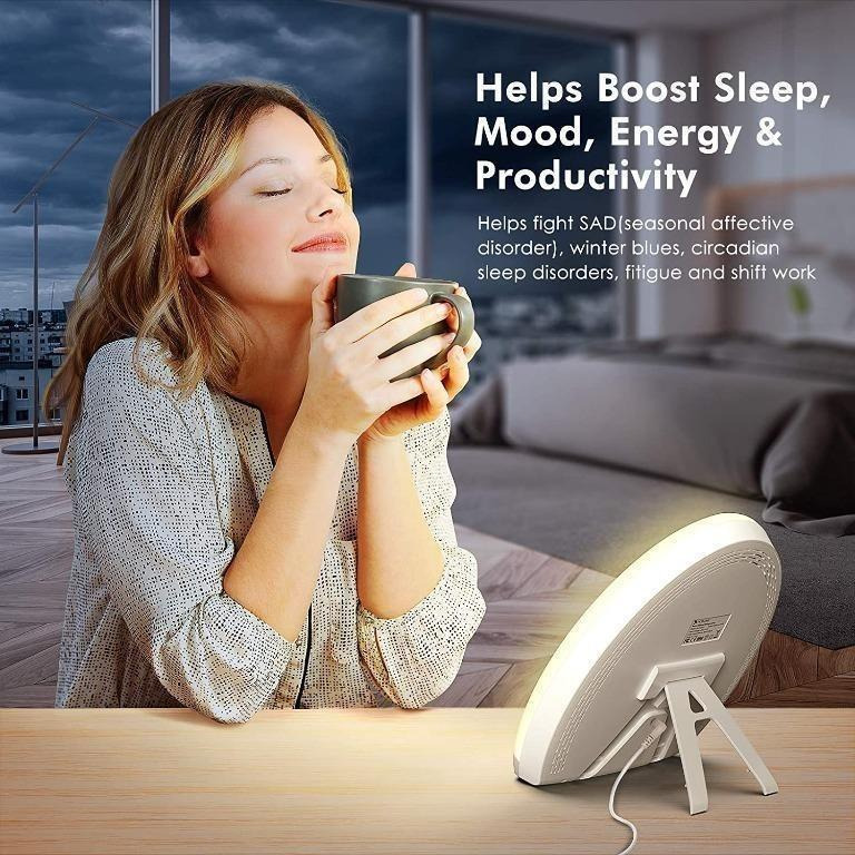 New Arrival! SAD Lamp, Hosome 10,000 Lux SAD Light, Portable Light ...
