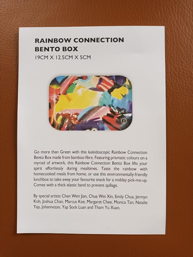 New Rainbow Connection Bento Box, Furniture & Home Living, Kitchenware ...