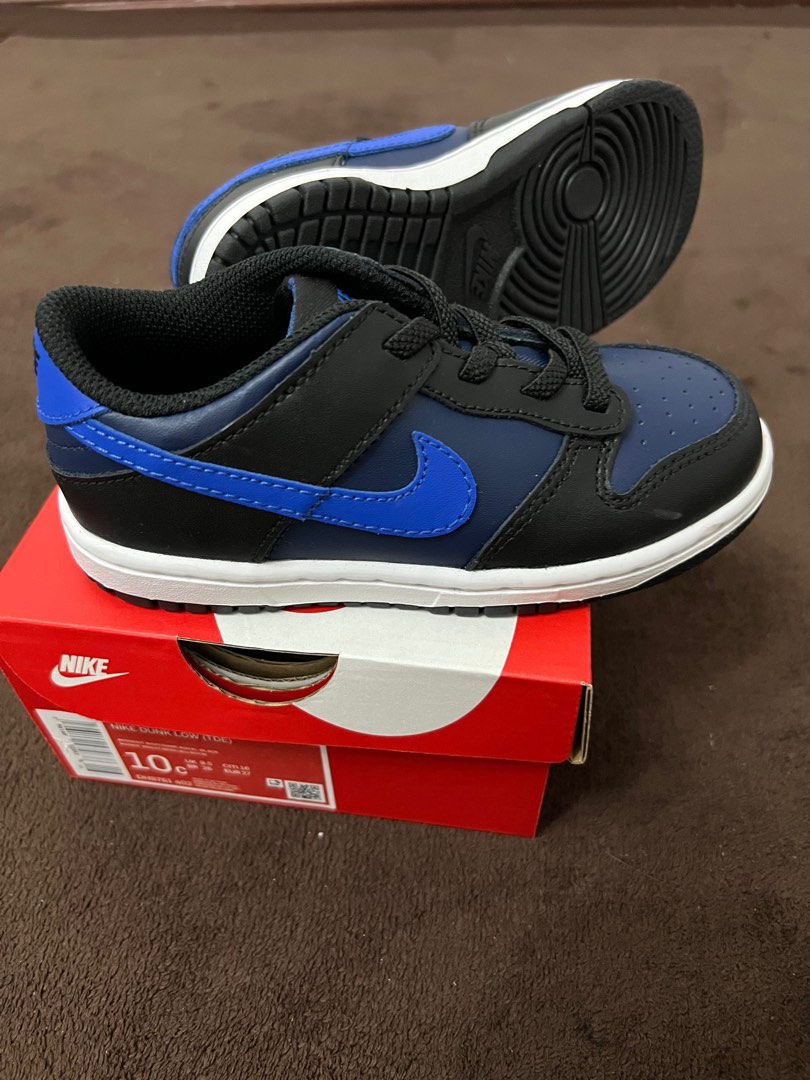 Nike Dunk Low 10C 16cm, Babies & Kids, Babies & Kids Fashion on Carousell