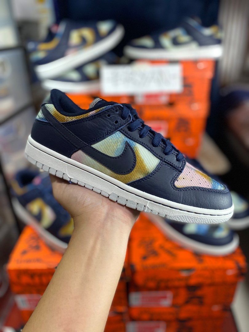 NIKE DUNK LOW GRAFFITI OBSIDIAN, Men's Fashion, Footwear, Sneakers on ...