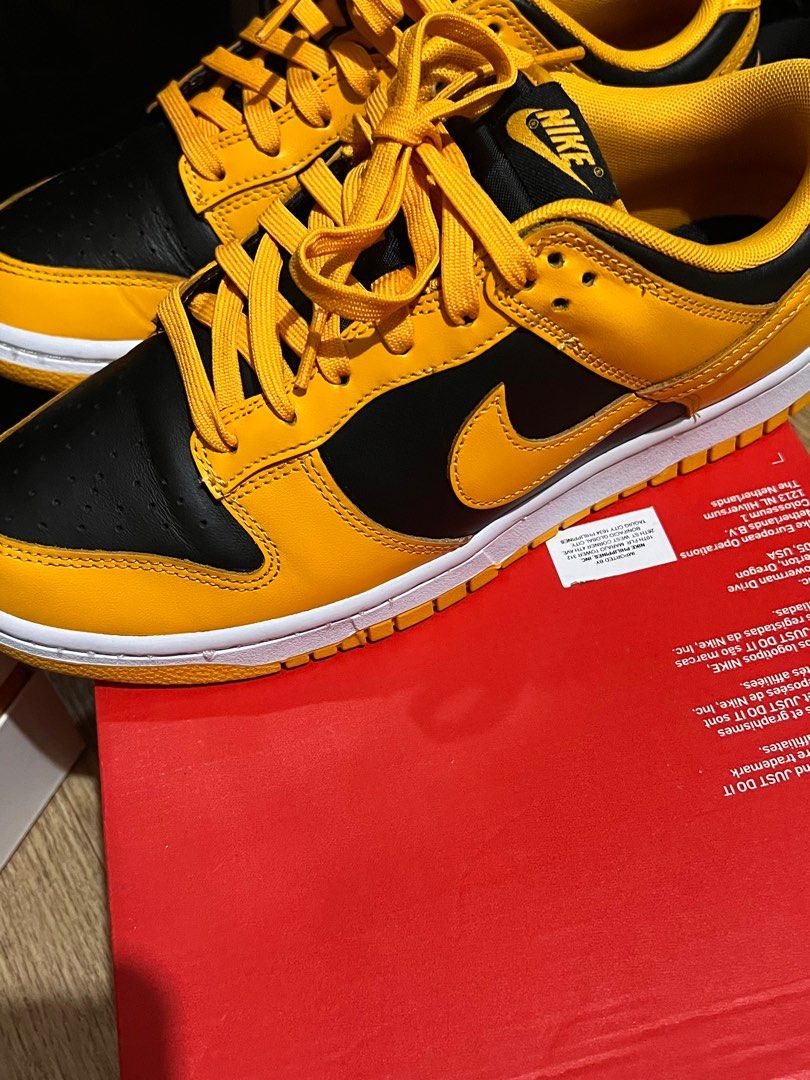 NIKE DUNKS GOLDEN ROD (TRAVIS SCOTT VIBES), Men's Fashion, Footwear ...