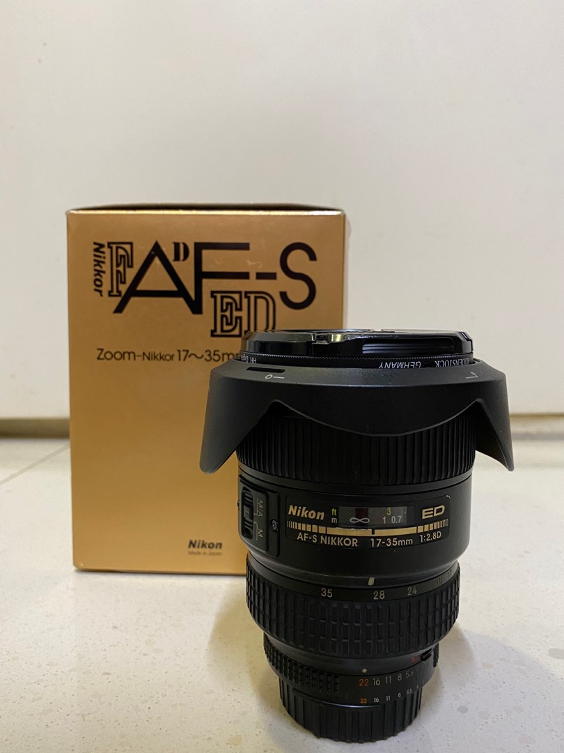 Nikon AF-S Zoom-Nikkor 17-35mm f/2.8D ED-IF, Photography, Lens & Kits ...