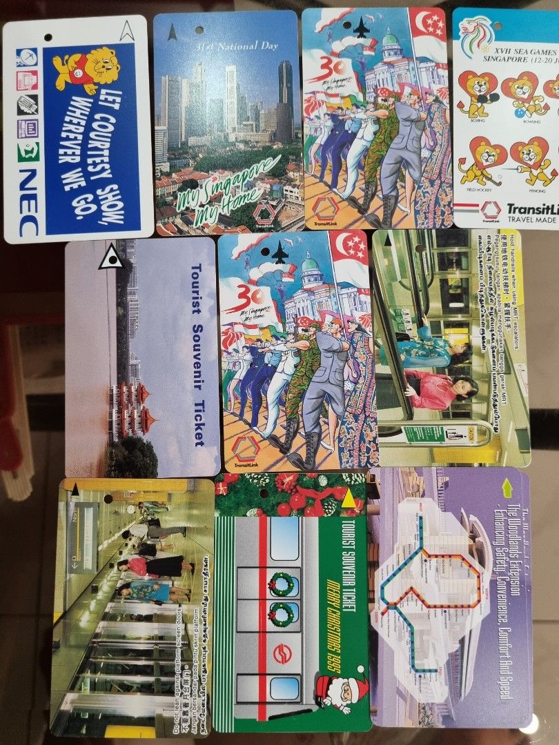 Old phone cards and old MRT cards, Hobbies & Toys, Memorabilia ...