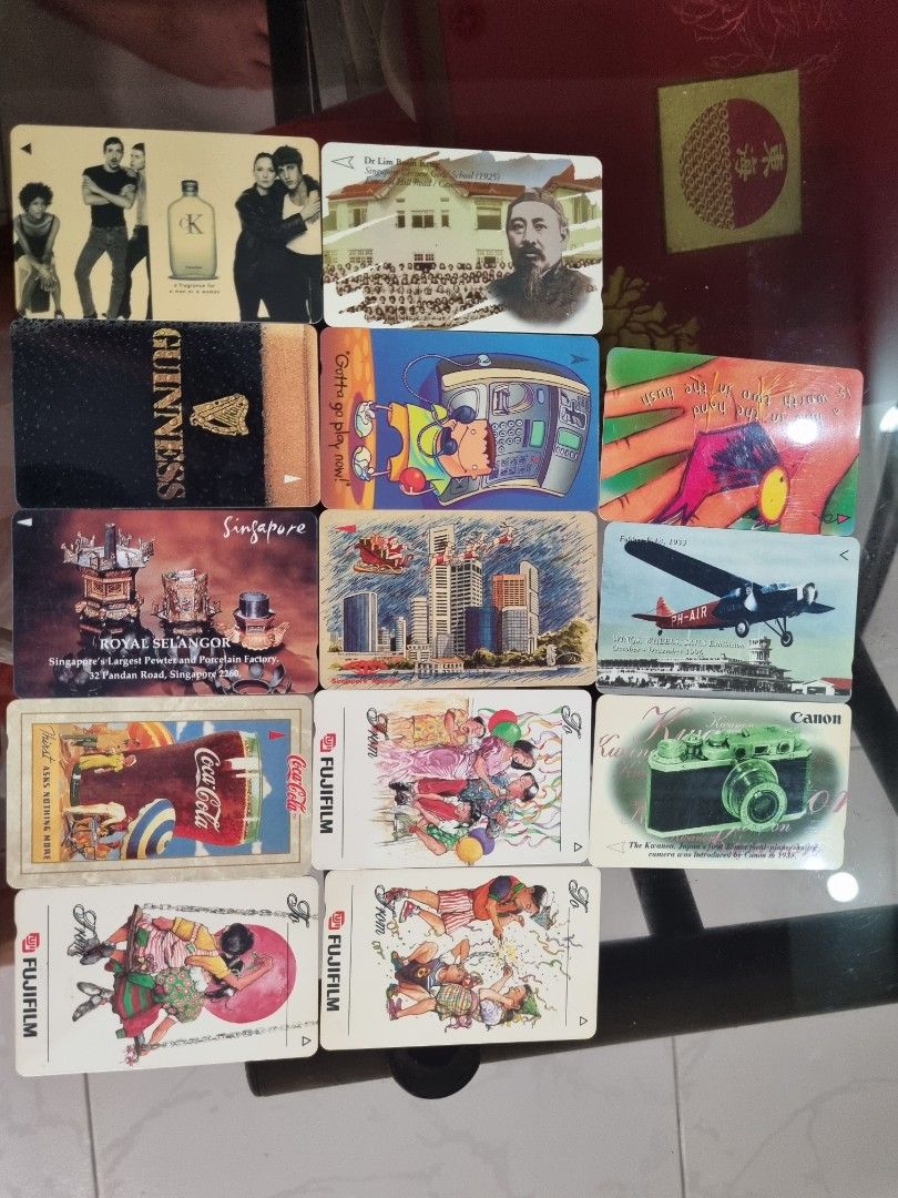 Old phone cards and old MRT cards, Hobbies & Toys, Memorabilia ...