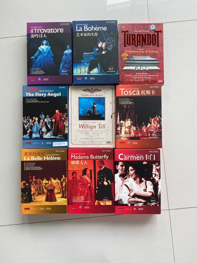 Opera DVDs, Hobbies & Toys, Music & Media, CDs & DVDs on Carousell