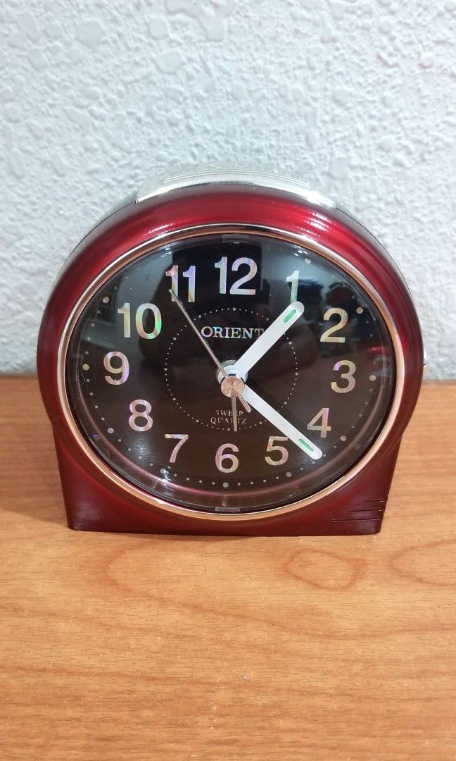 ORIENT TABLE CLOCK, Furniture & Home Living, Home Decor, Clocks on ...