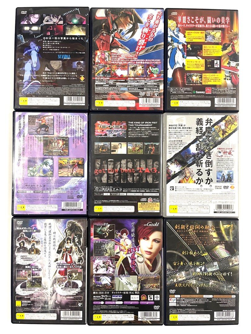 Original PlayStation 2 games (Japan) PS2, Video Gaming, Video Games ...