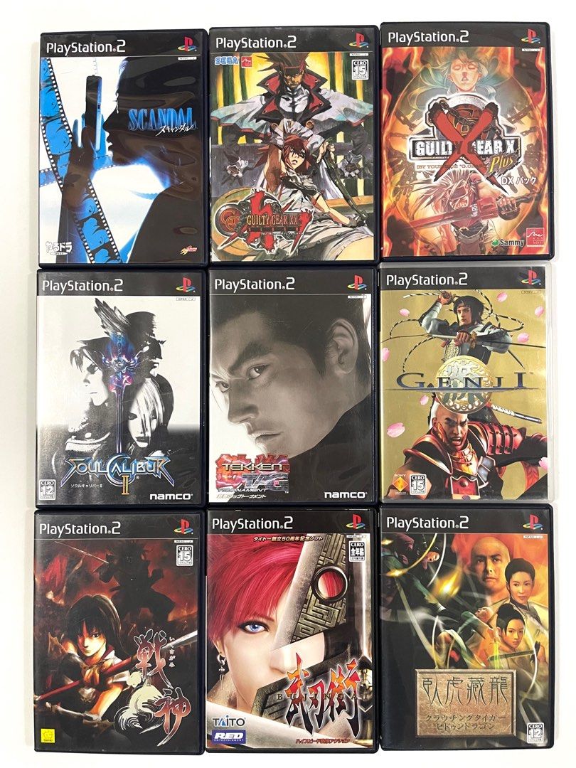 Original PlayStation 2 games (Japan) PS2, Video Gaming, Video Games ...