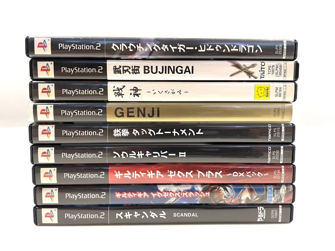 Original PlayStation 2 games (Japan) PS2, Video Gaming, Video Games ...