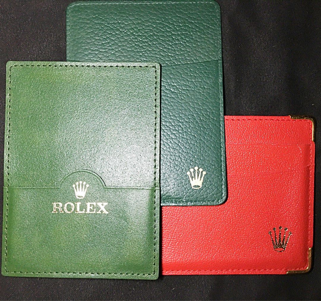Original Rolex Card Holder, Luxury, Watches on Carousell