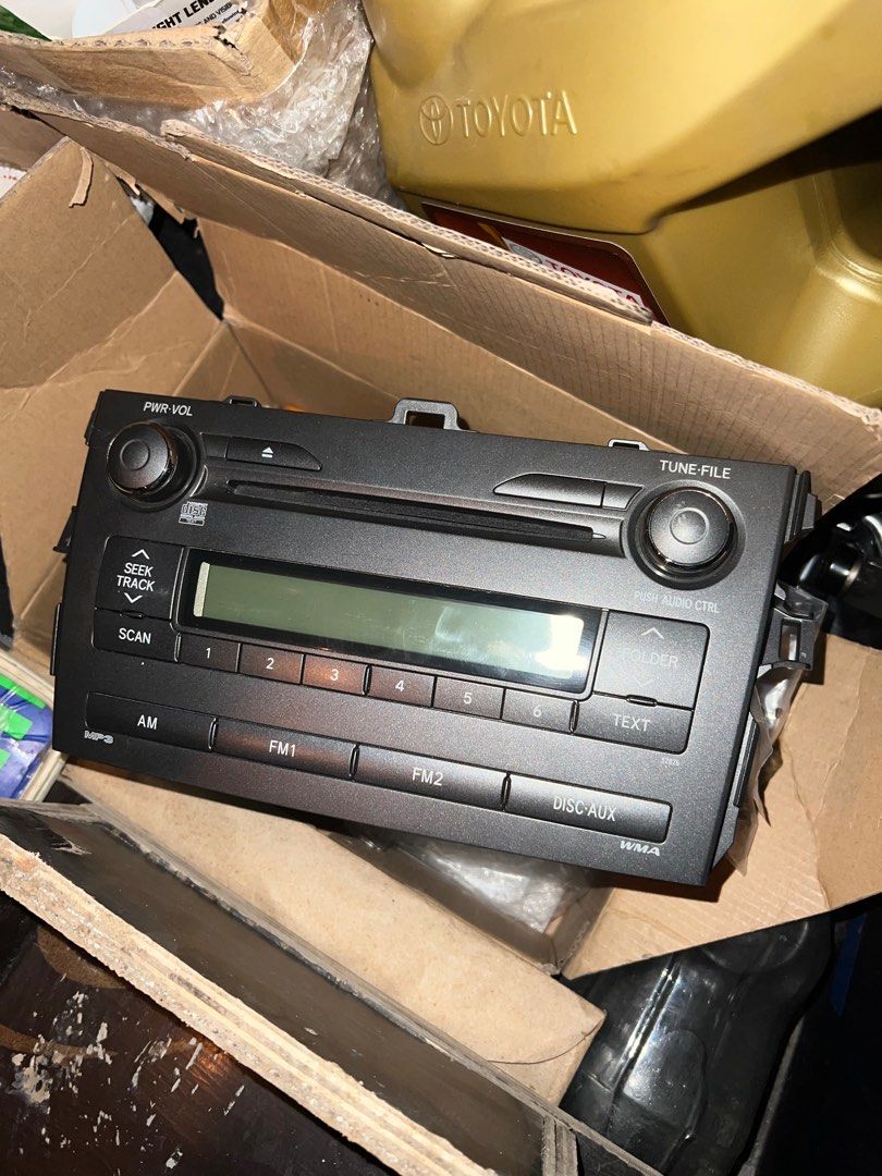 Original Toyota Corolla Altis 2012-2013 Stock Head Unit, Car Parts ...