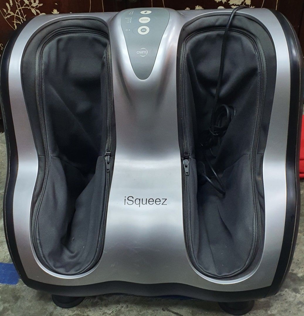 osim isqueez leg massager, Health & Nutrition, Massage Devices on Carousell