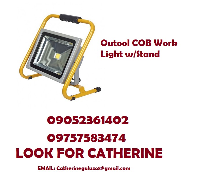 Outool COB Work Light w/Stand, Commercial & Industrial, Construction ...